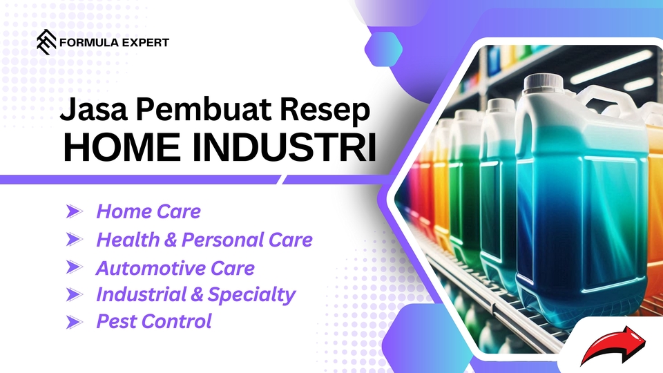 JASA PEMBUATAN RESEP PRODUK HOME INDUSTRI 1 Hari jadi