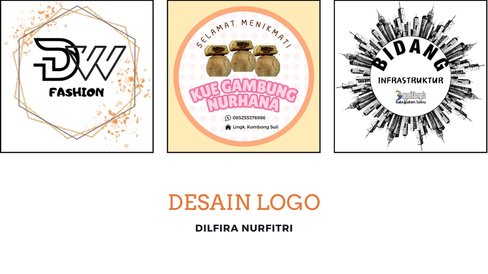 desain logo yang menarik, hanya 1 hari