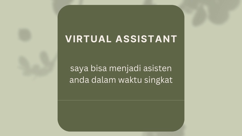 Virtual Assistant
