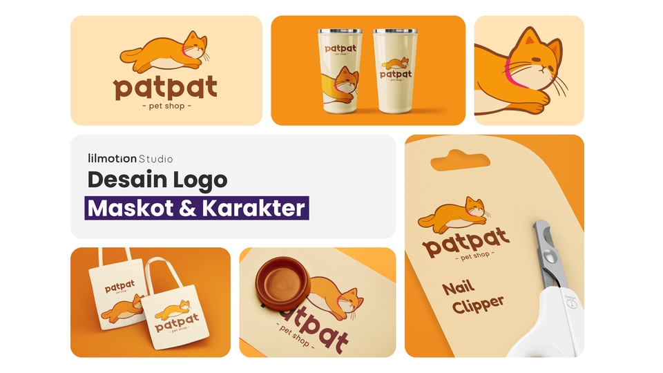 Desain Logo Maskot / Karakter / Minimalis