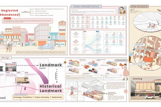 Infographic illustration (Architecture)