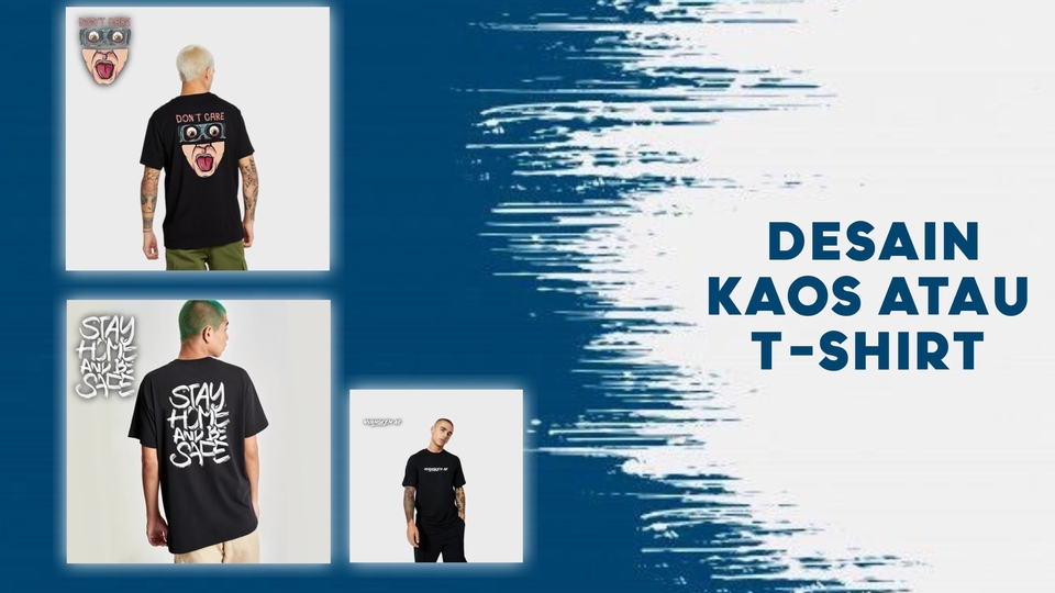 DESAIN KAOS / T-SHIRT CUSTOM ILLUSTRASI
