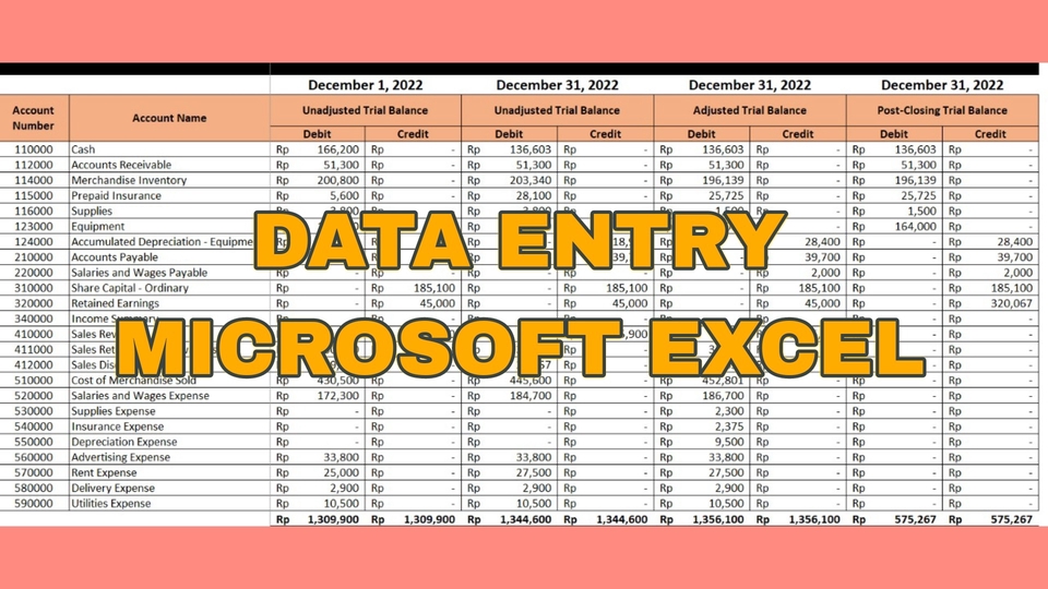 Entri Data ke Microsoft Excel
