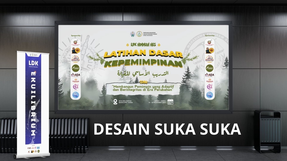 Desain Banner / Spanduk kegiatan atau acara sesuai kebutuhan anda
