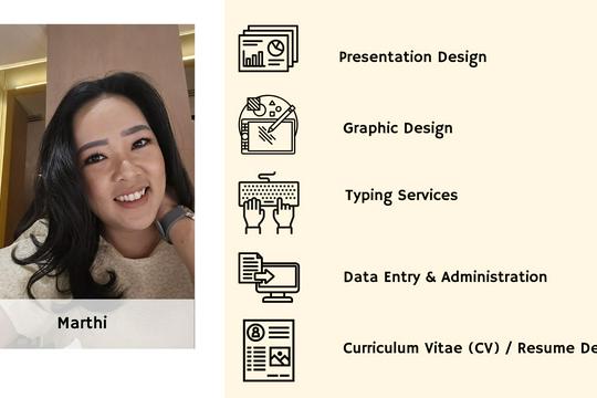 Virtual Assistant (Administrator, Data Entry, Graphic Designer ...