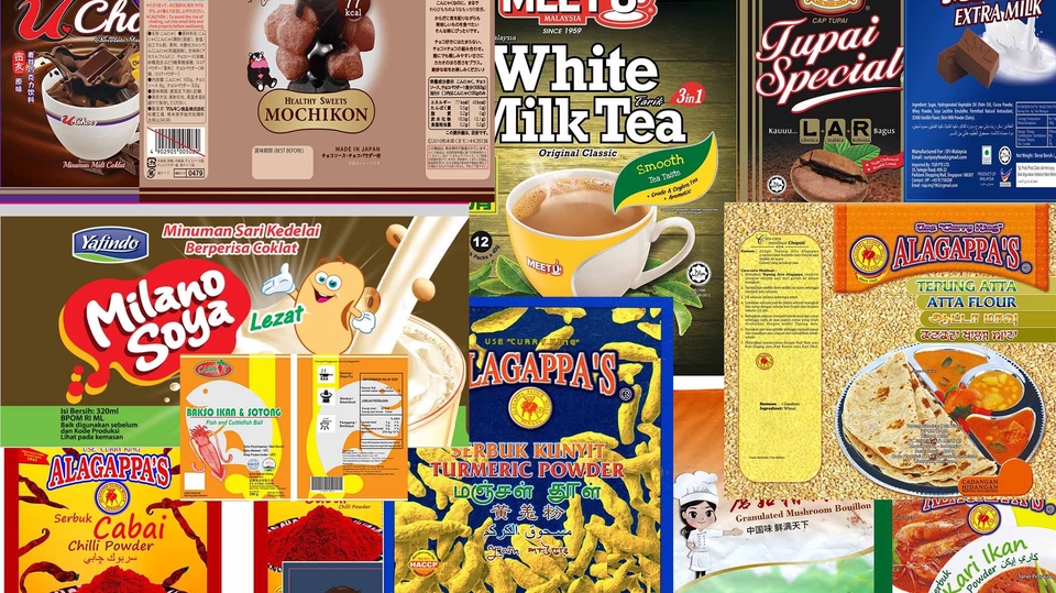 JASA DESIGN LABEL PRODUK SEGALA KEMASAN