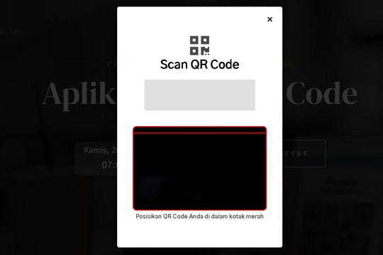 Profesional Aplikasi Absensi/ Presensi Menggunakan Qr Code