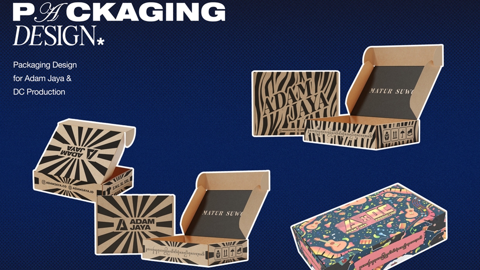 Packaging Desain & Label Desain