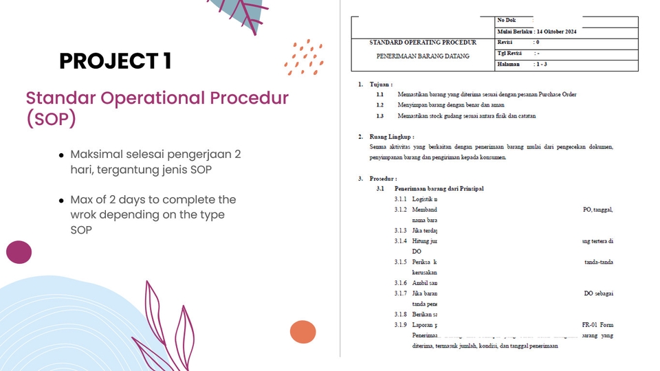 Jasa penulisan SOP akurat dan berpengalaman