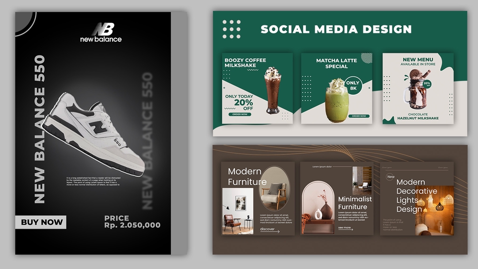 Poster, Banner, Social Media Campaign Murah Meriah