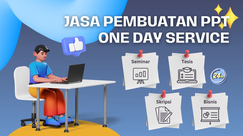Jasa Pembuatan Presentasi Power Point One Day Service