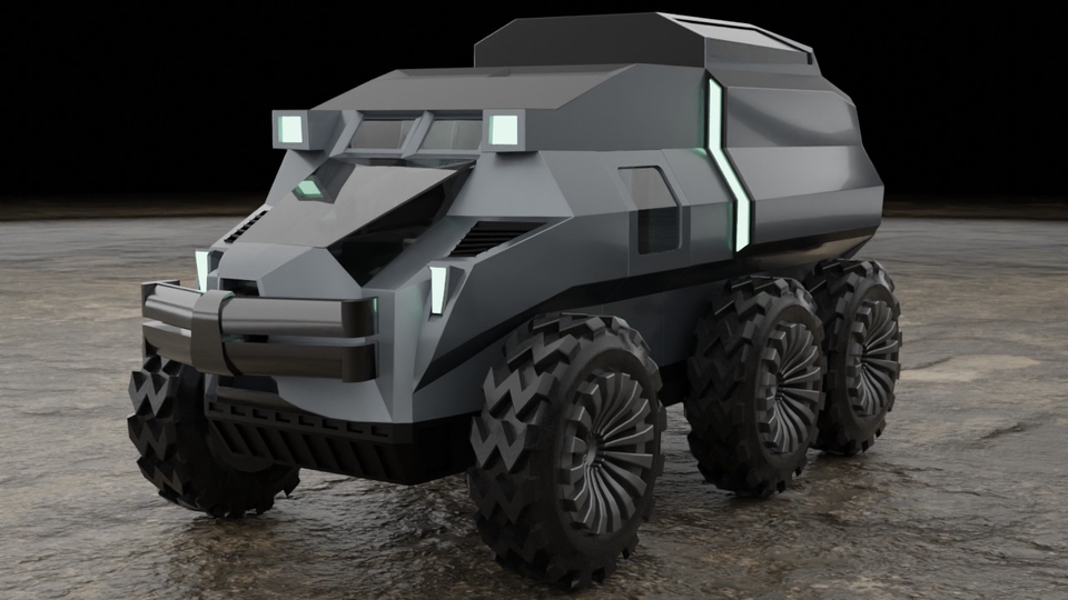 3D Modeling, Rendering, dan Asset 3D Concept Vehicles