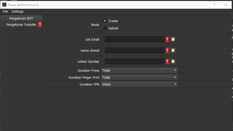 Bot Automation Browser / Android