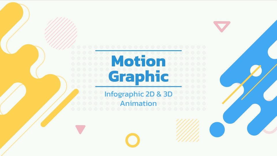 รับผลิต Motion Graphics, Infographic, CG และ 3D