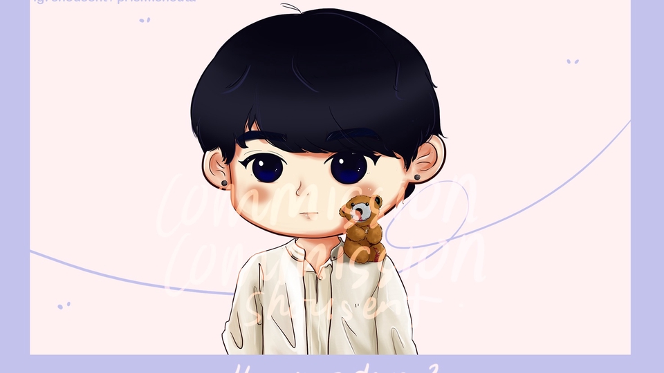 Chibi [ Jasa Desain & Gambar icon] [ Kartun , Custom gambar chibi ...