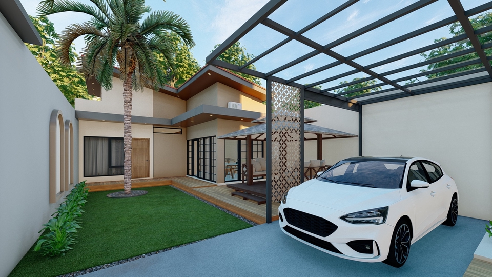DESAIN, RENDER INTERIOR DAN EKSTERIOR RESIDENTIAL, RETAIL - CEPAT