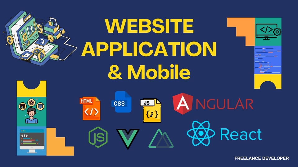 รับพัฒนา Web Application และ Mobile Application