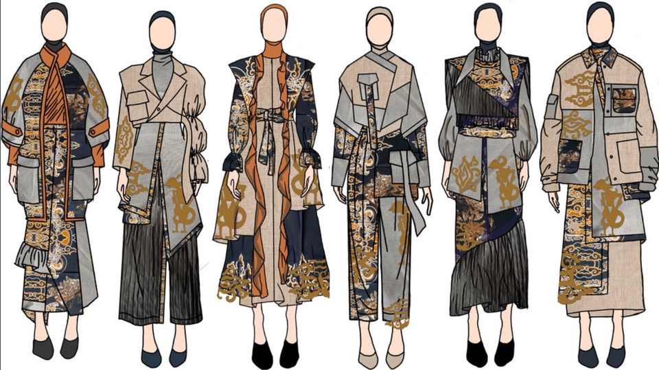 Desain Fashion Ilustrasi