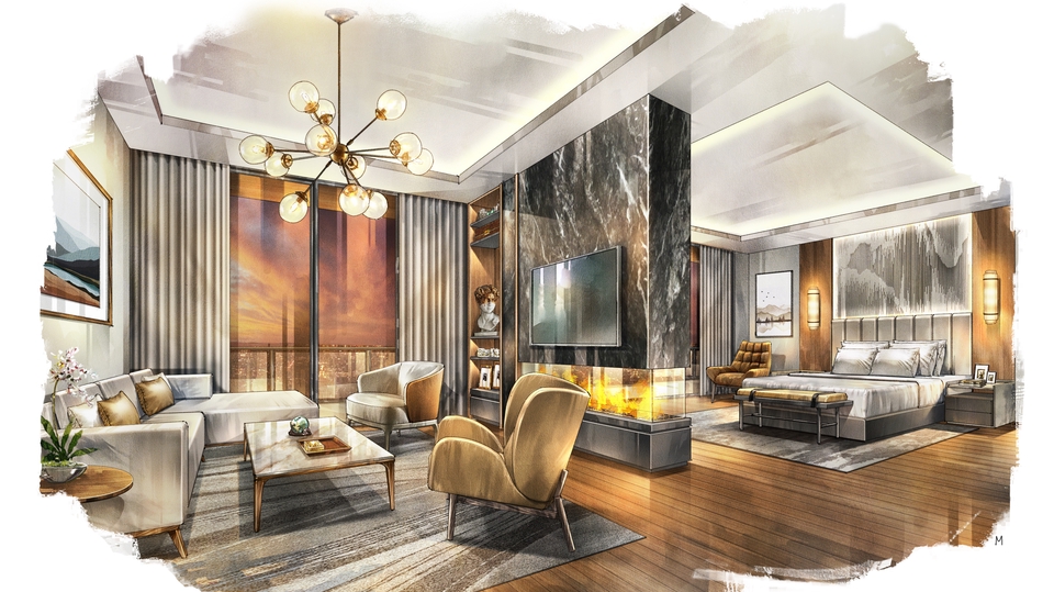 3D Perspective Hand Rendering