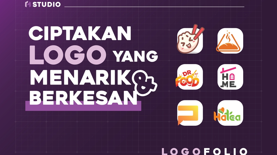 DESAIN LOGO MODERN, PROFESIONAL & MINIMALIS (Full Format Png,Jpeg,dll)