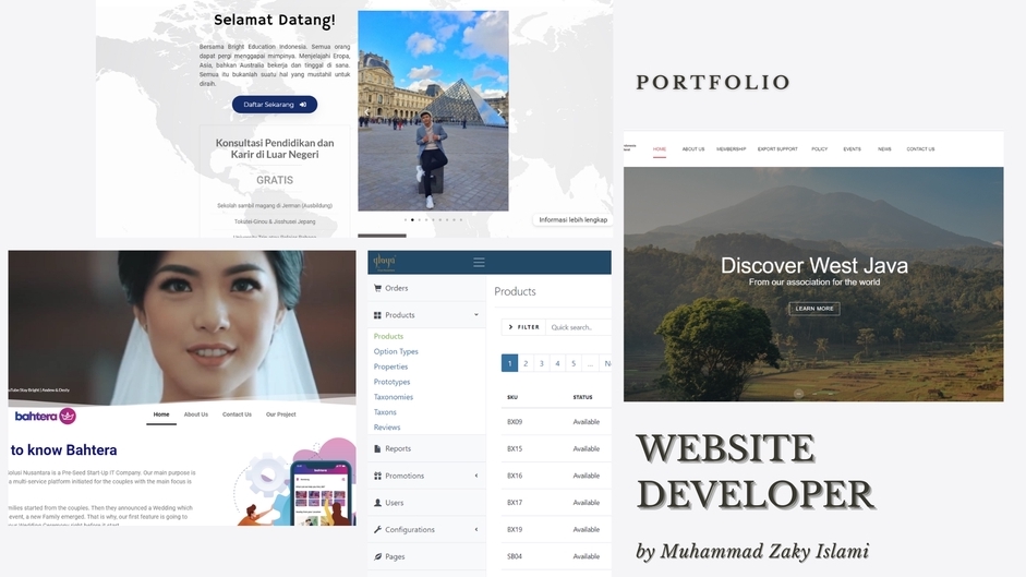 Membuat Website Company Profile, Online Store E-Commerce, E-Learning ...