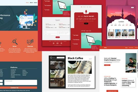Desain Website Landing Page