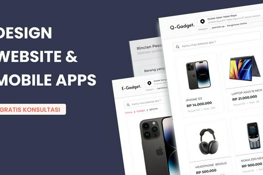 UI/UX Design dan Research Product for Mobile Apps & Website ( Wireframe ...