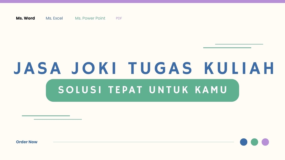 Jasa Joki Tugas Kuliah