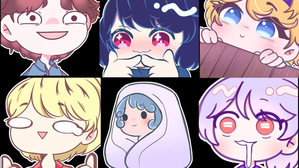 Stiker Youtube, WhatsApp dan Line