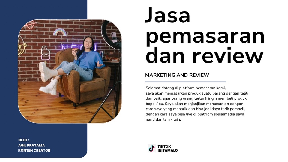 Pemasaran online suatu barang yang ingin di jual dan riview barang yang ...