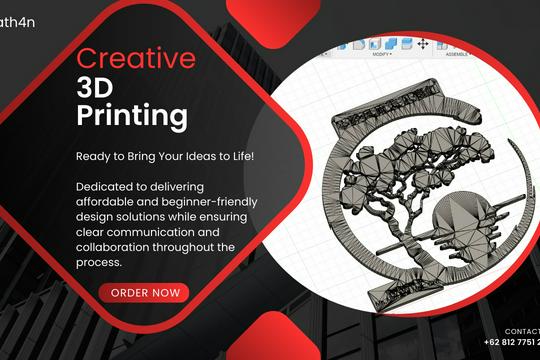 Creative 3D Print Design : Custom & Functional Models