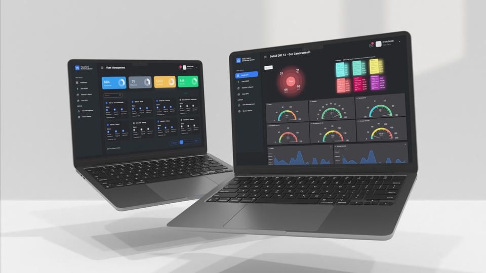 UI Design Industrial IoT Web