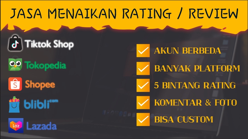 JASA REVIEW / RATING MARKETPLACE / TOKO ONLINE