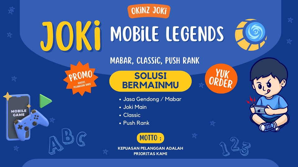 Joki Mabar & Gendong Mobile Legends (Proses Cepat)