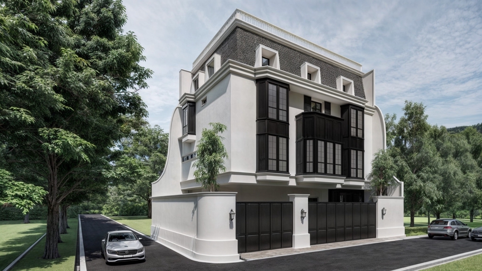 JASA DESAIN RUMAH TINGGAL, RUKO, GATE, CAFE, KOST, APARTMENT DLL ...