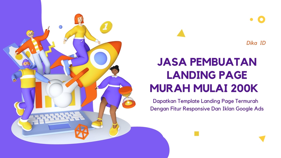 Jasa Template Landing Page Responsif
