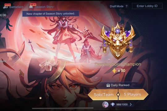 Garena rov