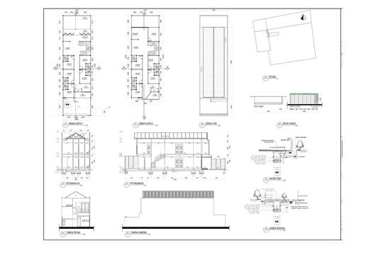 Pembuatan Detail Engineering Drawing (2D) dengan software CAD untuk ...