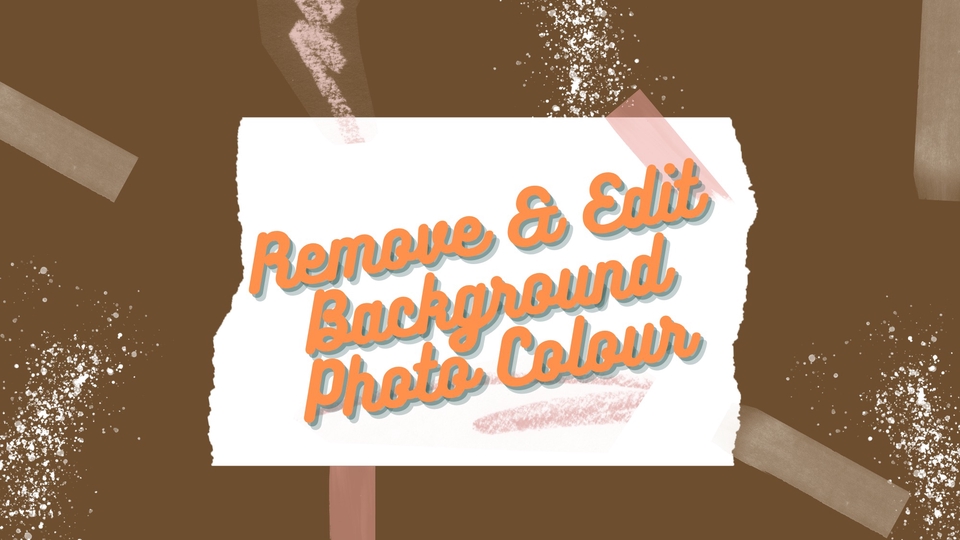 Remove & Edit Background Photo Colour