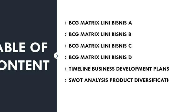 BCG Matrix Business Analysist