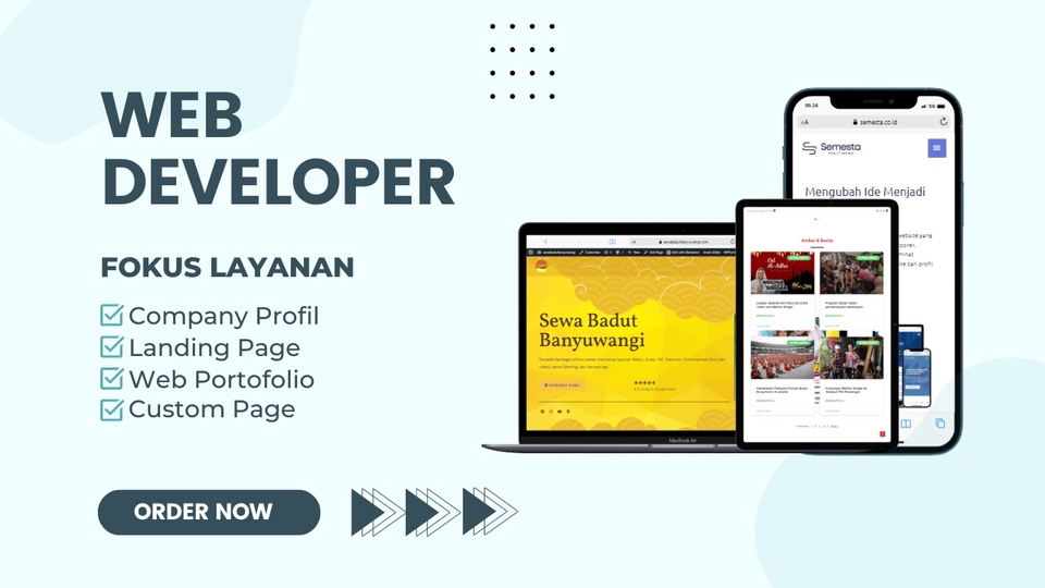Jasa Pembuatan Web Landing Page,Website Company Profile, eCommerce, LMS ...
