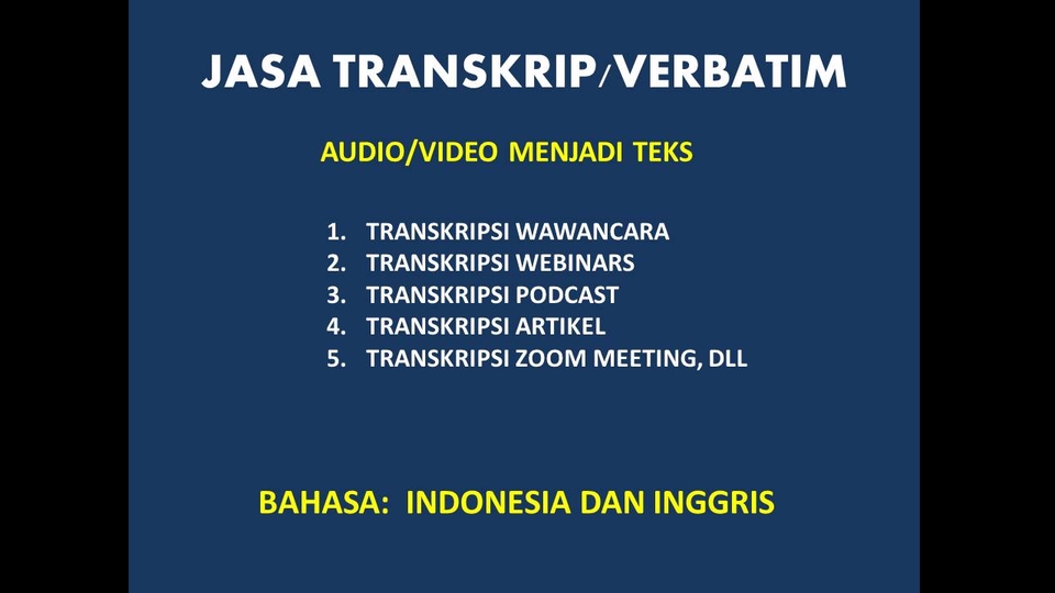 TRANSKRIP VERBATIM AUDIO VIDEO TO TEXT WAWANCARA ZOOM WEBINAR