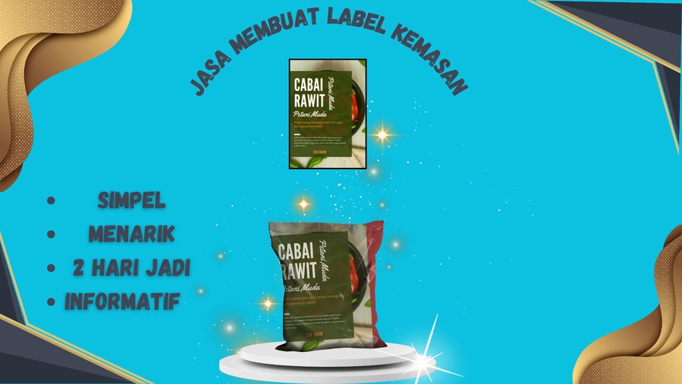Desain Label Kemasan Menarik Perhatian Konsumen