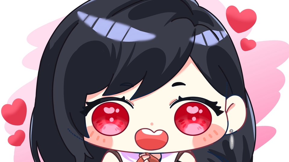 ILUSTRASI ANIME STYLE CHIBI LUCU