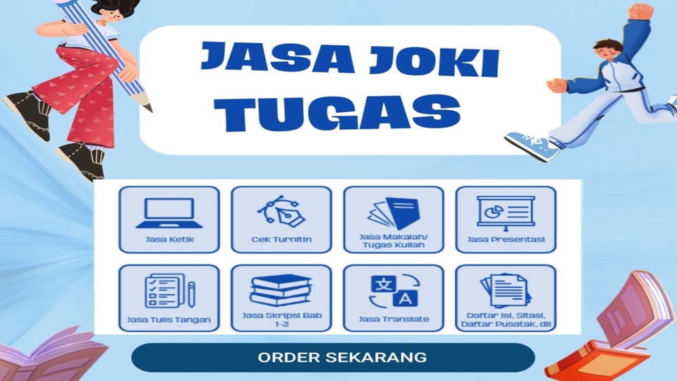 Jasa Joki Tugas Kuliah, Skripsi, Makalah [Edit Dokumen, Ketik, Tulis ...
