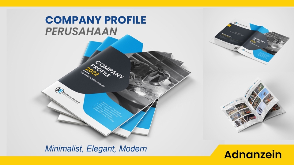 Desain Company Profile Profesional