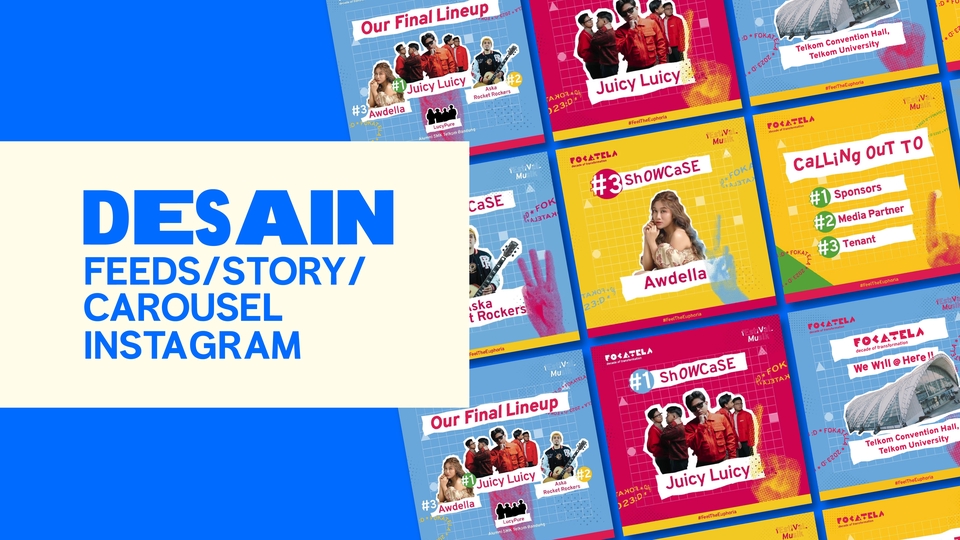 Desain Feeds/Story/Carousel Instagram
