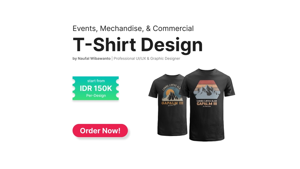 Desain Kaos T-Shirt