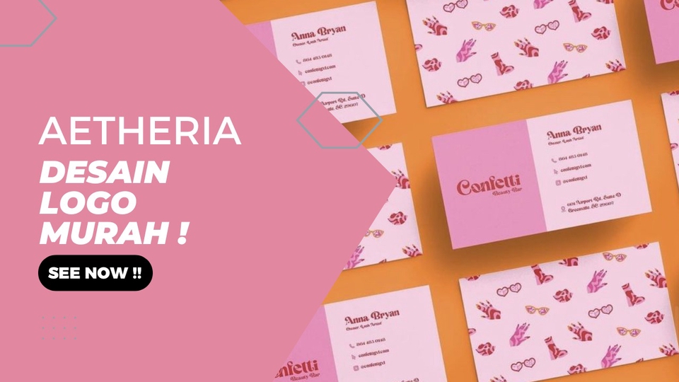 DESAIN LOGO MURAH DAN AESTHETIC