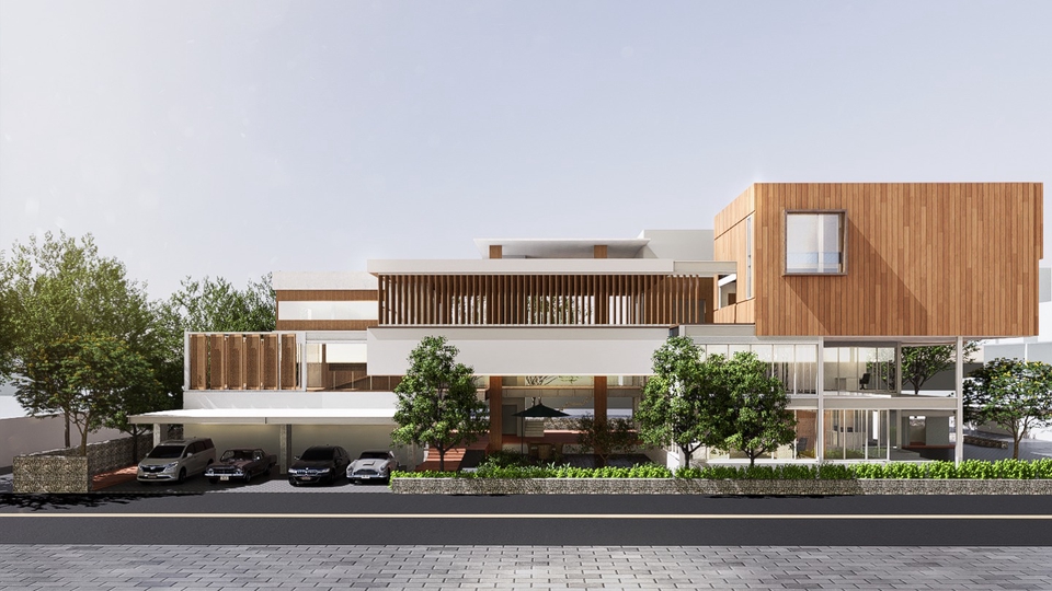 รับออกแบบ 3D rendering Perspective ทั้งภายนอก/ภายใน